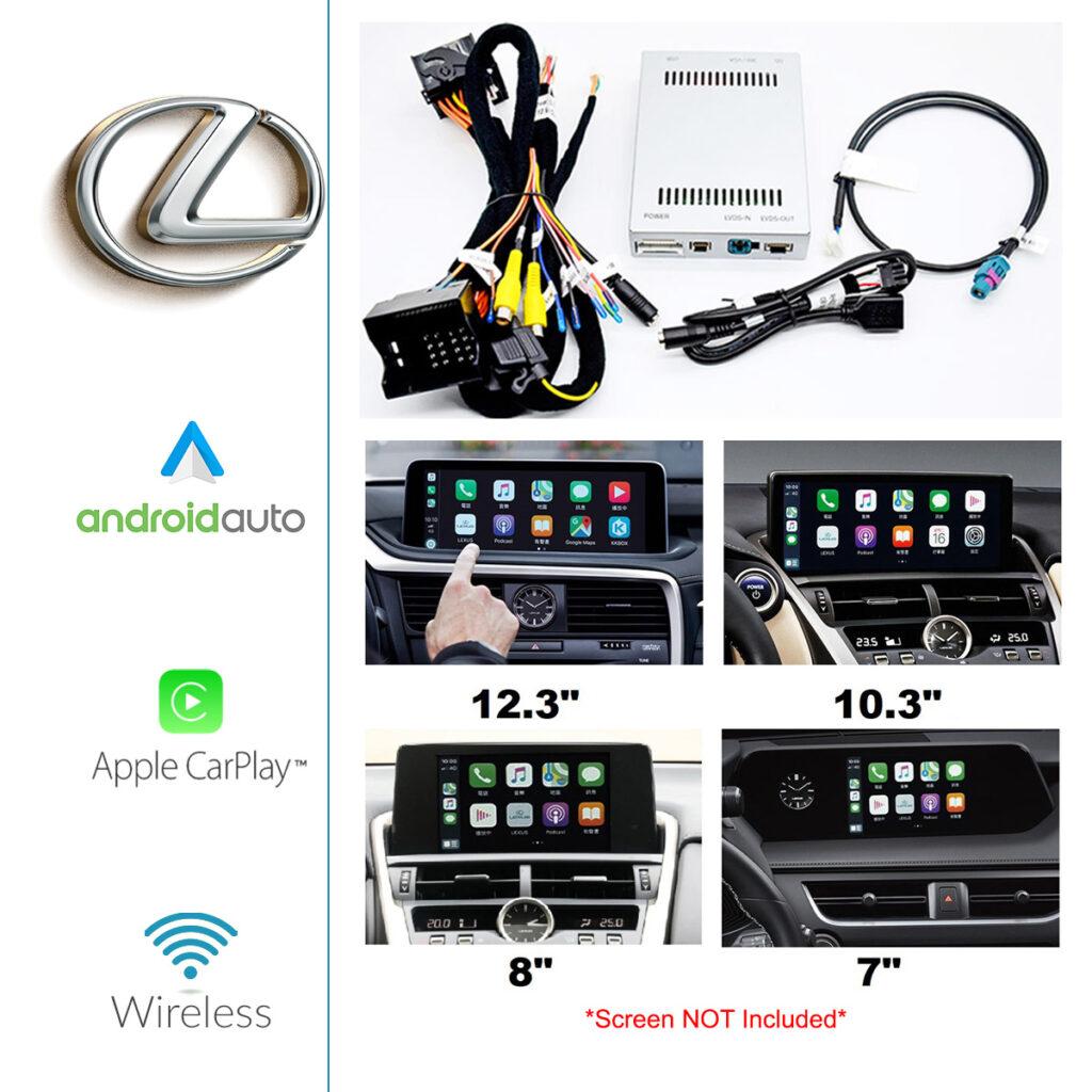 Lexus GS OEM Integrated CarPlay System | Wireless | Plug & Play